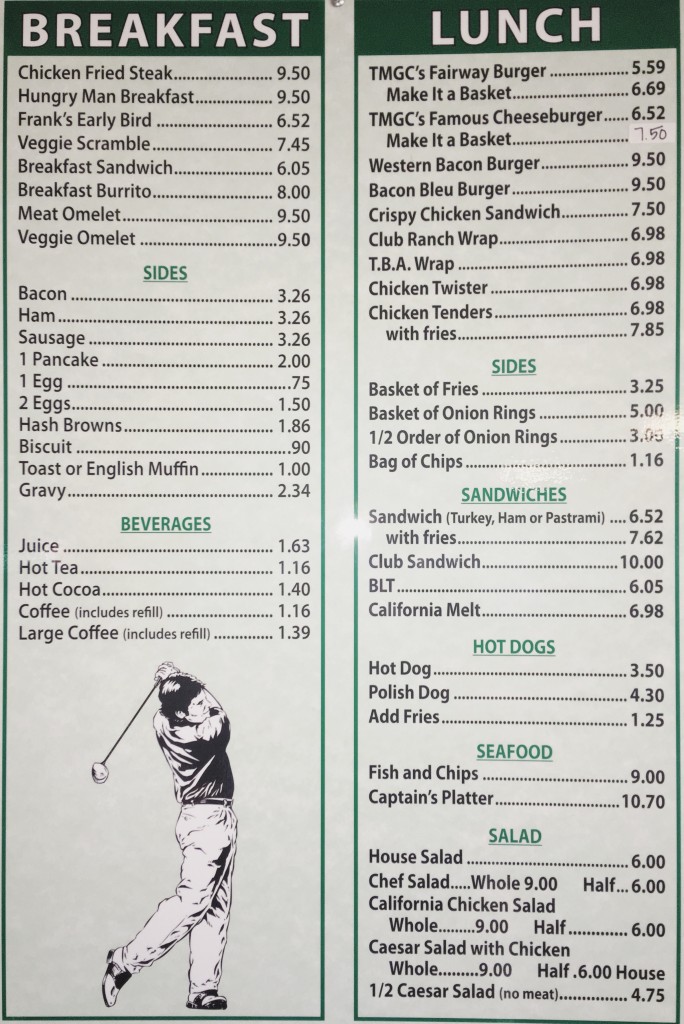 Restaurant - Table Mountain Golf Club